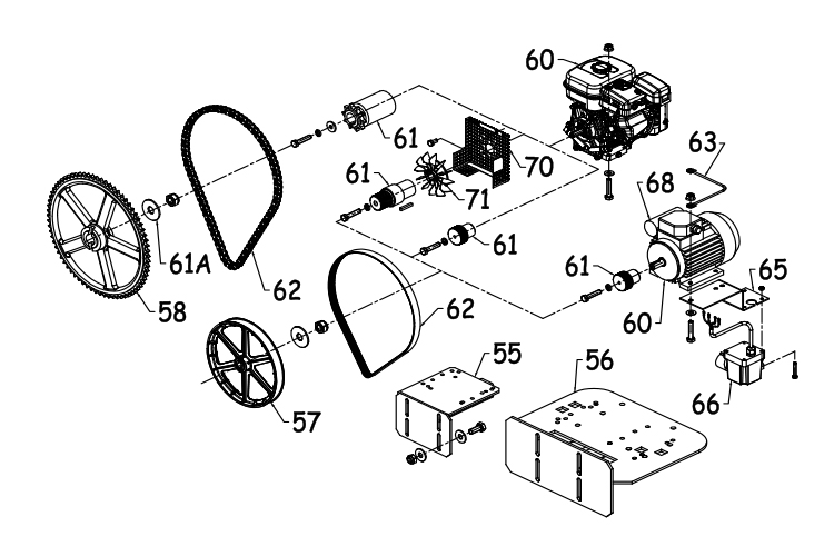 Altrad Belle :: Belle Spare Parts : AT350 Road Tow Mixer - All versions ...