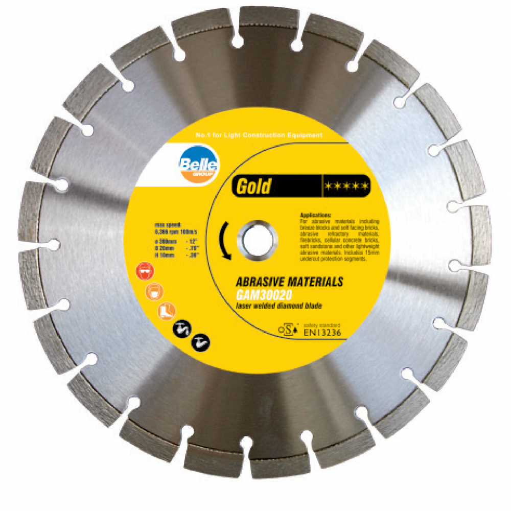 Gold General Masonry (GGP) Diamond Blades